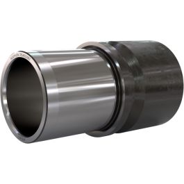 Guide bushing with collar