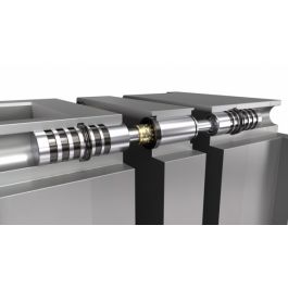 Guide bushing with collar, without centering lug.